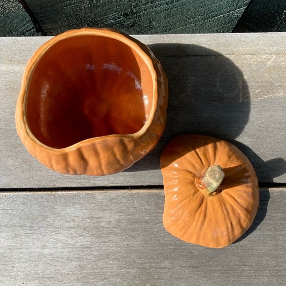 Barbara Eigen | Accents | Vintage Barbara Eigen Handmade Studio Pottery Pumpkin | Poshmark